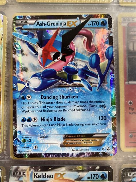 Mavin Pokemon Tcg Black Star Promo Ash Greninja Ex Ultra Rare Card Xy133