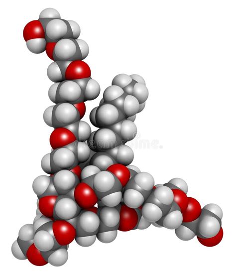 Polysorbate 80 Surfactant And Emulsifier Molecule Used In Food E433