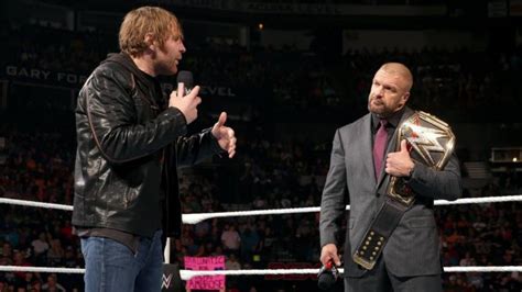 7 Reasons Why Dean Ambrose Vs Triple H Must Happen At WrestleMania 35