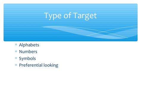 Best Ppt On Visual Acuity