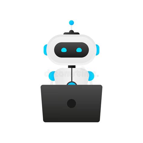 Chatbot Icon Concept Chat Bot Or Chatterbot Robot Virtual Assistance Of Website Or Mobile