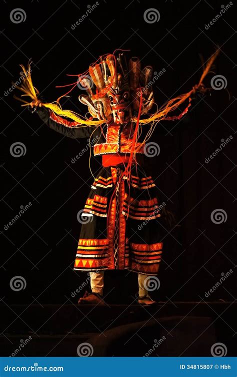 Traditioneller Tanz Sri Lankas Redaktionelles Stockfotografie Bild