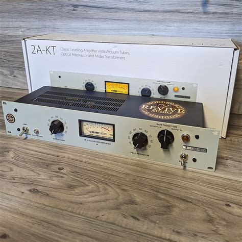 Revive Audio Modified Klark Teknik Kt 2a Optical Tube Reverb