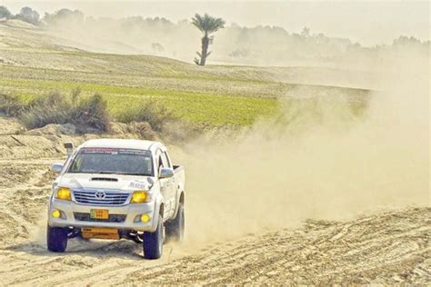 Nadir Magsi Stars In Second Thal Jeep Rally Khilari