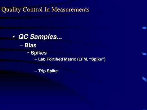 Ppt Quality Control In Measurements Powerpoint Presentation Free