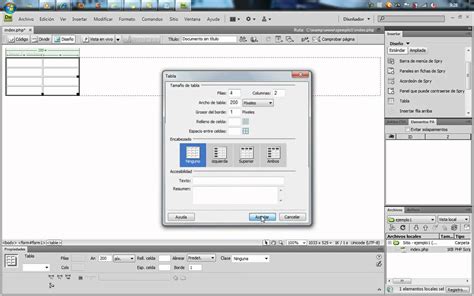 Crear Formulario Php En Dreamweaveravi Youtube
