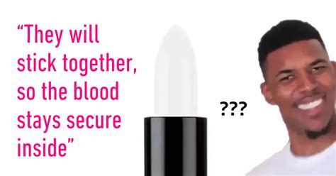 This Man Has The Most Insane Invention To Help Women On Their Periods Vagina Glue GAG