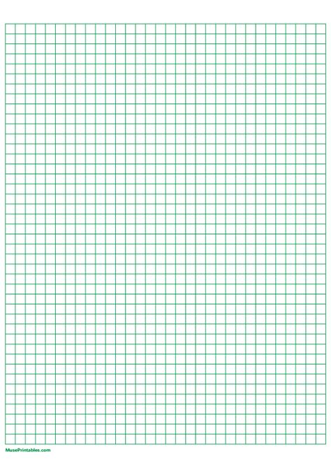 Full Page Printable Graph Paper 1 4 Inch