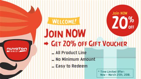 Nuvoton Direct Join Now To Get Off Gift Voucher General