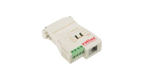 12021028 20 Roline Rs232 Rs485 D Sub 25 Pin Female To Terminal Block Interface Converter