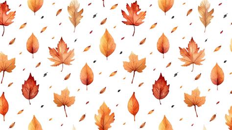 단풍나무와 참나무의 가을 수채화 잎과 더불어 완벽 한 패턴 가로 배너 벡터 가을 단풍에 대한 스톡 벡터 아트 및 기타 이미지 가을 단풍 단풍 잎 수채화 Istock