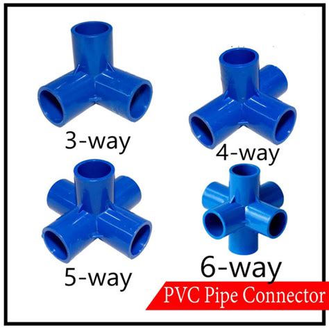 Pvc มุมขวาข้อต่อท่อน้ำฟิตติ้ง Multi Interface 3 4 5 Th