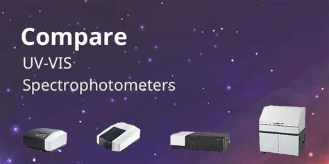 Uv Vis Nir Spectrophotometers Comparison Shimadzu Scientific Instruments