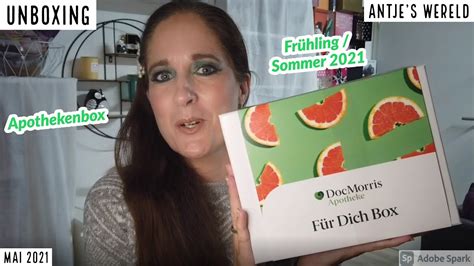 DocMorris Für dich Box Frühling Sommer 2021 Mai 2021 Antje s