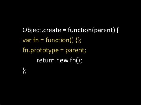 Understanding Prototypal Inheritance Ppt
