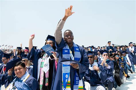 Commencement On The National Mall In Photos Gw Today The George