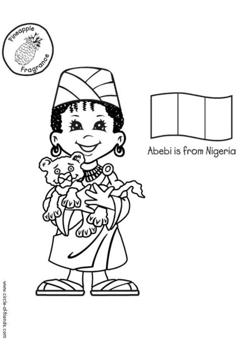 Dibujo Para Colorear Abebi De Nigeria Dibujos Para Imprimir Gratis The Best Porn Website