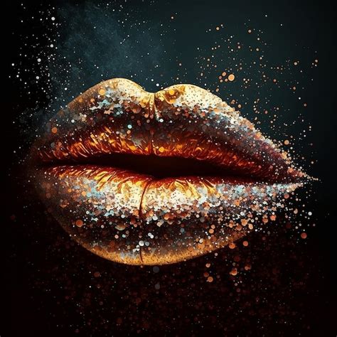Premium Ai Image Closeup View Of Sexual Beautiful Female Open Closed