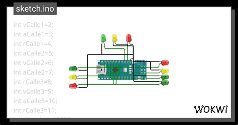 Semaforo Copy Wokwi Esp32 Stm32 Arduino Simulator