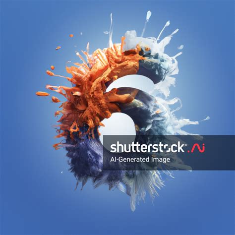 Metallic 3d Image Exploding Letter 6th Ai Generated Image 2388604201 Shutterstock