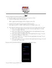 Principles Of Mobile Computing BMI Calculator App Design Course Hero