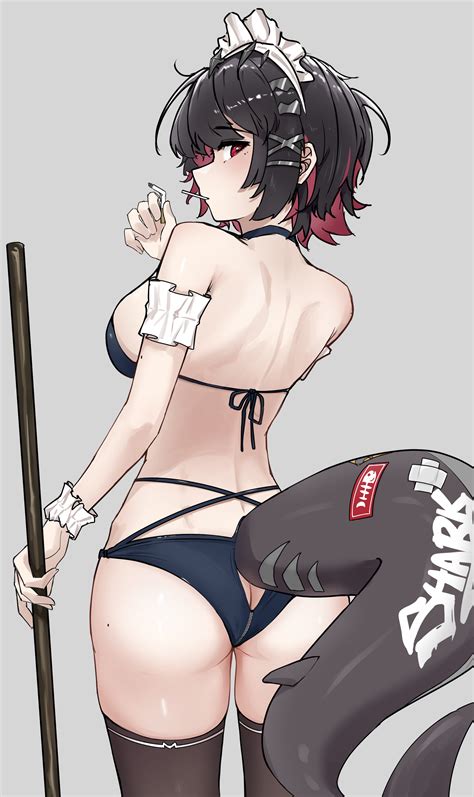 Ellen Joe Zenless Zone Zero Drawn By Guwall Danbooru