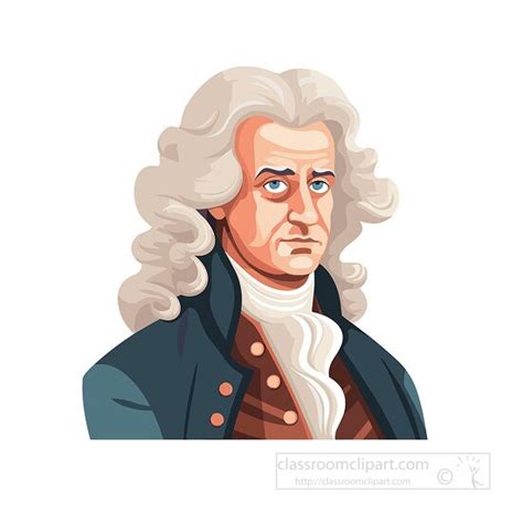 Isaac Newton Clipart