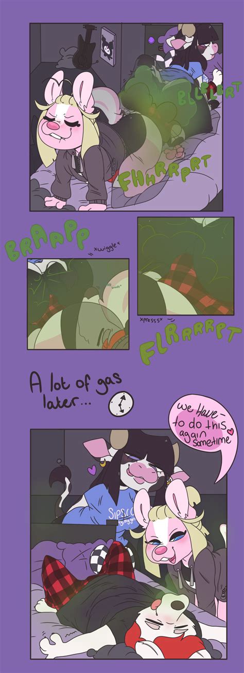 Rule 34 Absurd Res Anthro Between Butts Bite Biting Lip Bovid Bovine