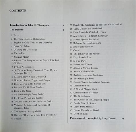 Title Monty Python Complete And Utter Theory Of The Grotesqueauthor S