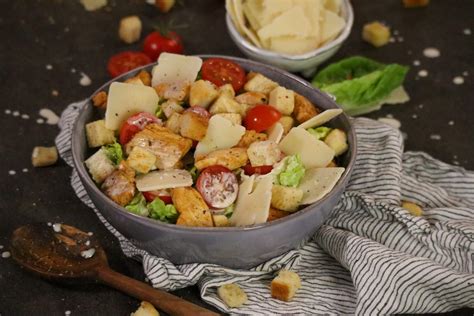 Caesar Salad mit Hähnchen
