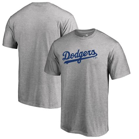 Mens Los Angeles Dodgers Fanatics Branded Heathered Gray Big And Tall