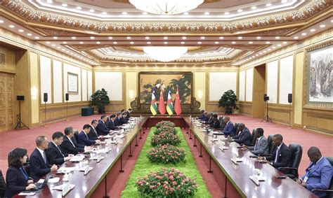 Ши Жиньпин Төв Африкийн ерөнхийлөгчтэй уулзав