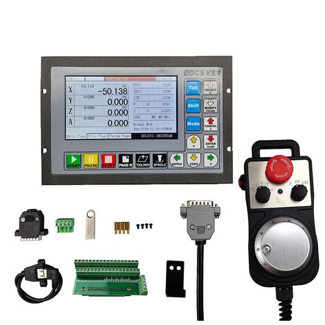 步进伺服cnc数控脱机控制系统三轴四轴雕刻机控制器 Ddcsv3 1 虎窝淘