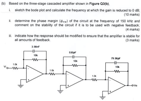 I B Based On The Three Stage Cascaded Amplifier