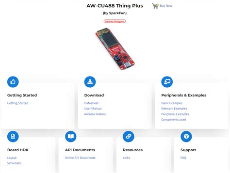 ameba iot 新成員 sparkfun aw cu488 thing plus 技術支援區 realtek ameba iot developers forum amb82