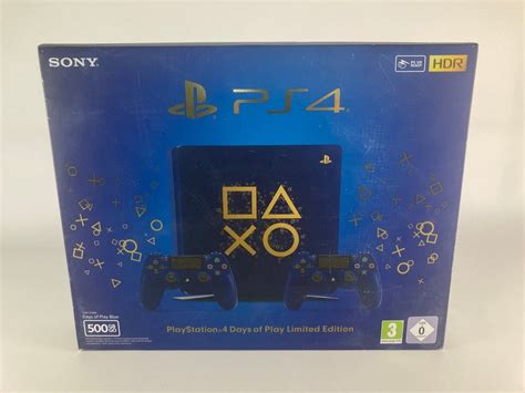 Playstation Playstation 4 Slim Console 500gb Days Of Play Limited