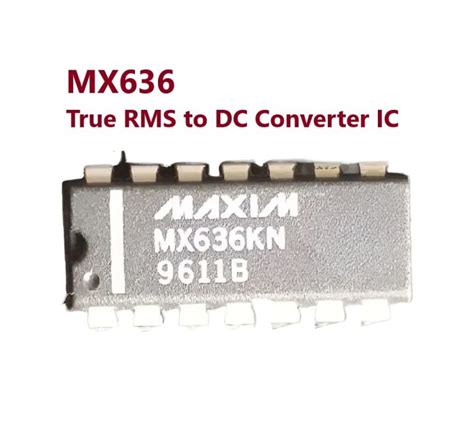 Mx636 True Rms To Dc Converter Ic Daraz Lk