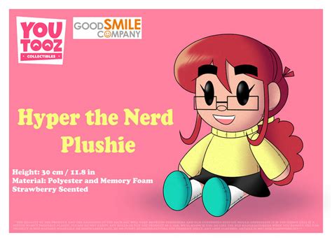 Hyper The Nerd Plush By Hyperdjan On Deviantart