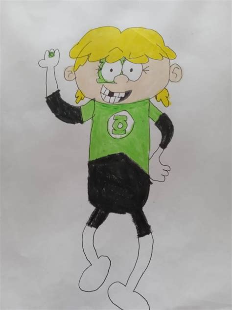 Lana Loud As Jessica Cruz Green Lantern By Conorlordofcreation On