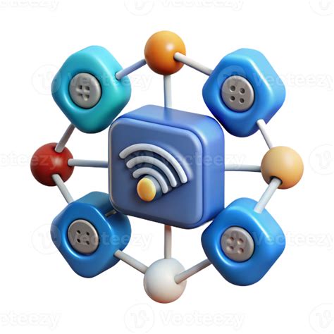Dramatic Rustic Internet Of Things Sensor Network Diagram Premium 59399556 Png