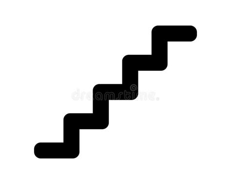 Icono De Escaleras Ilustración Del Vector Ilustración De Escalera