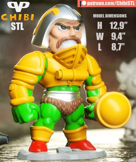 Man At Arms Chibi Free High Quality Models