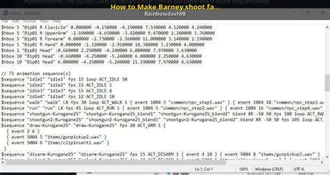 How To Make Barney Shoot Faster Half Life Tutorials