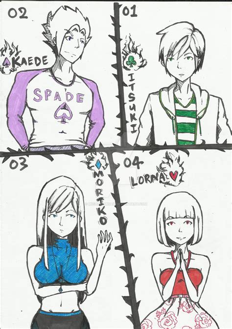 Royal Flush Characters By Michaelmisau On Deviantart