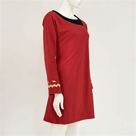 Star Trek Tos Female Duty Uniforms The Original Series Blue Gold Red D