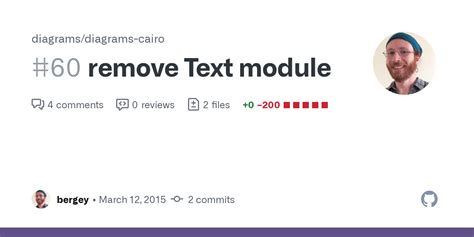 Remove Text Module By Bergey Pull Request Diagrams Diagrams Cairo Github