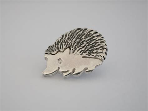 Hedgehog Lapel Pin Badge Jewellery By Scoojoo