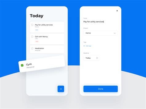 Daily UI 042 ToDo List By Olga Chernenka On Dribbble