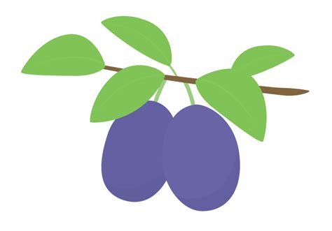 プルーン～かわいい無料のフリーイラスト素材集