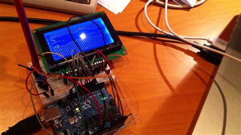 Arduino Display Test KS0108 YouTube